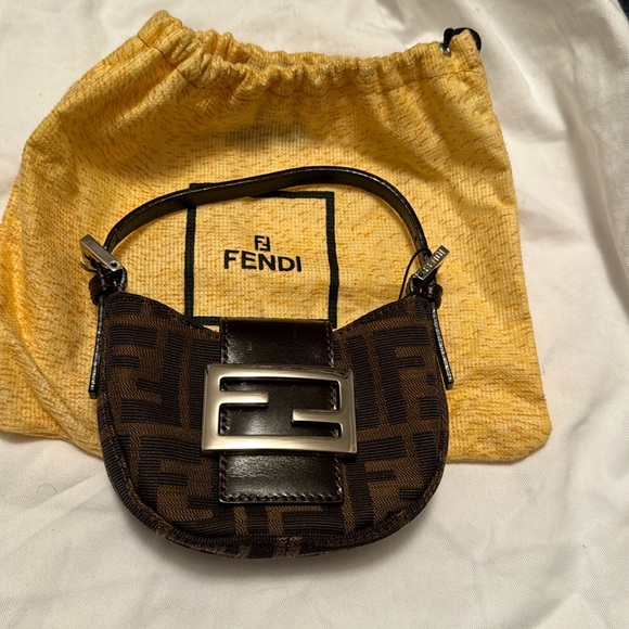 Bags | Vintage Fendi Small Pouch Sale | Poshmark